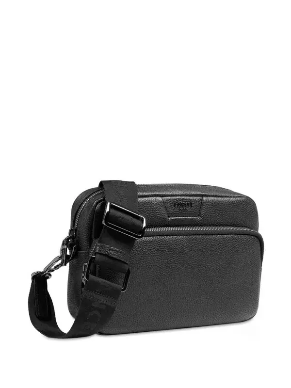 LANCEL Leather Double-zip Clutch