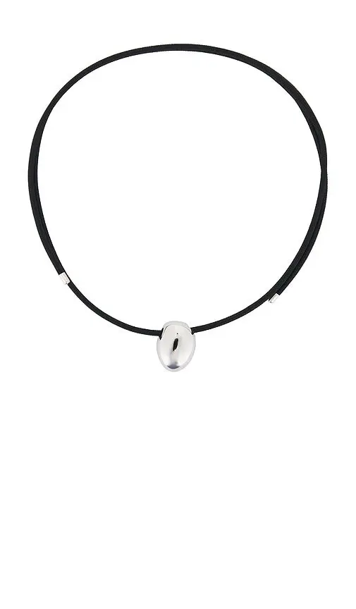 CENDRE Jean Necklace - Metallic Silver