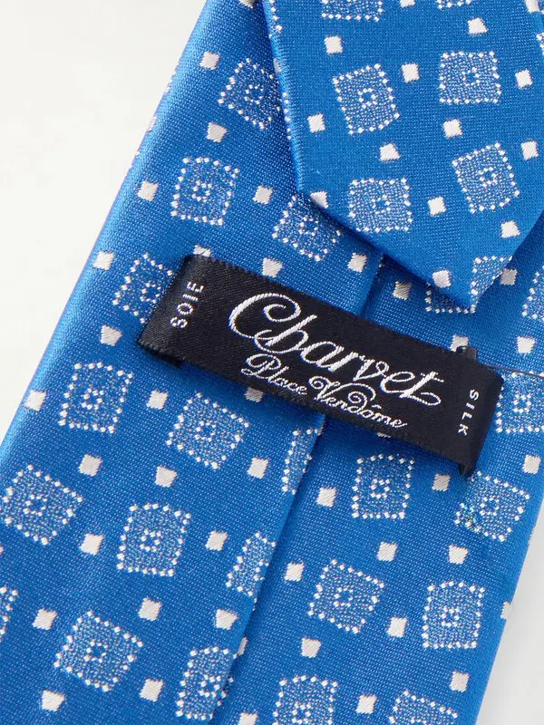 Charvet 8.5cm Silk-jacquard Neck Tie