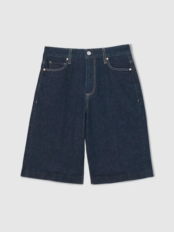 Paige Cadee Denim Bermuda Shorts