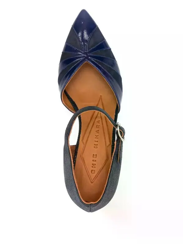 Chie Mihara 85mm Ankle-strap Heeled Pumps