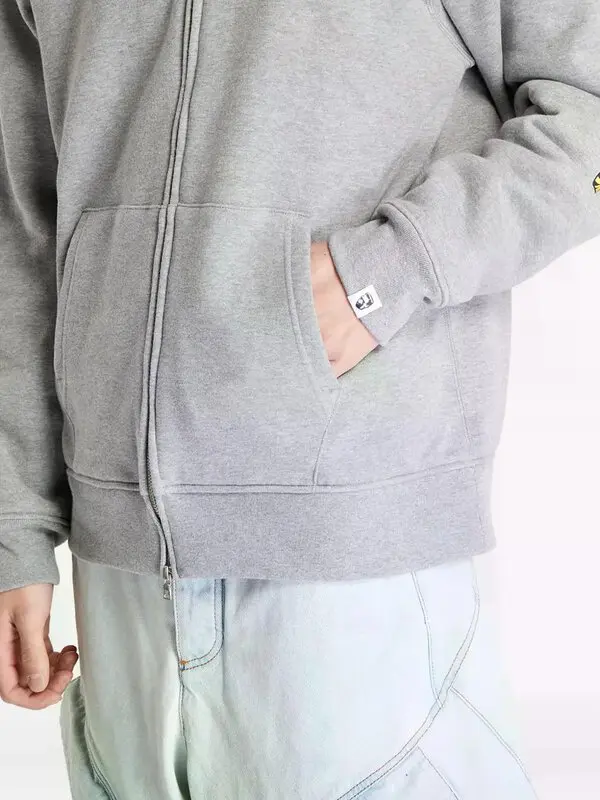 A BATHING APE Shark-hood Zip-up Hoodie - Grey