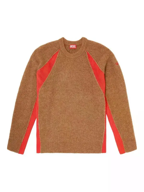 DIESEL® K-lollo Ribbed-panel Sweater
