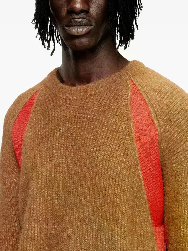 DIESEL® K-lollo Ribbed-panel Sweater