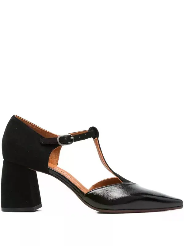 Chie Mihara 70mm T-bar Block Heel Pumps