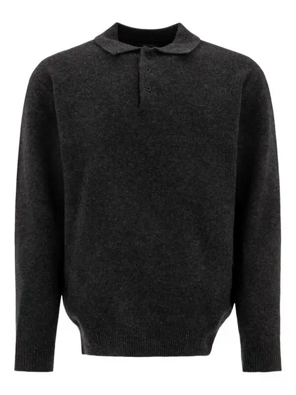 BEAMS Wool Polo Shirt