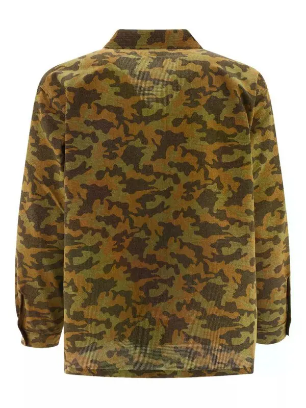 SOUTH2 WEST8 Camouflage-pattern Shirt