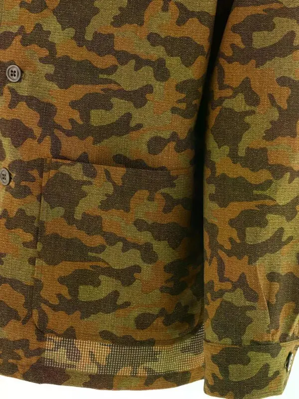 SOUTH2 WEST8 Camouflage-pattern Shirt