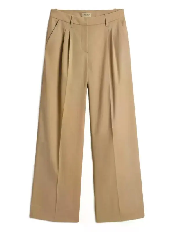 Woolrich Pleated Straight Trousers