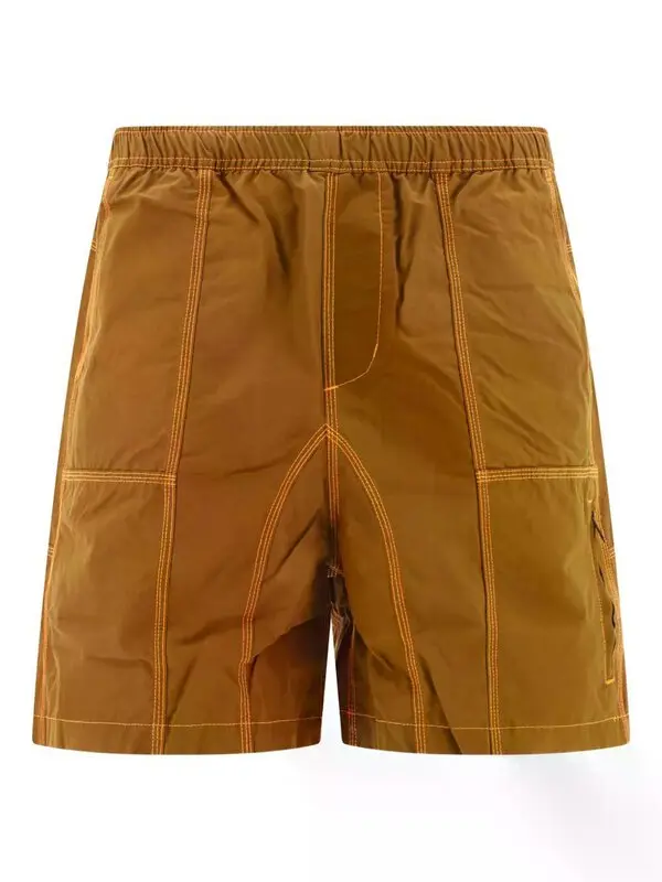 BRAIN DEAD Triple-needle Panel Shorts