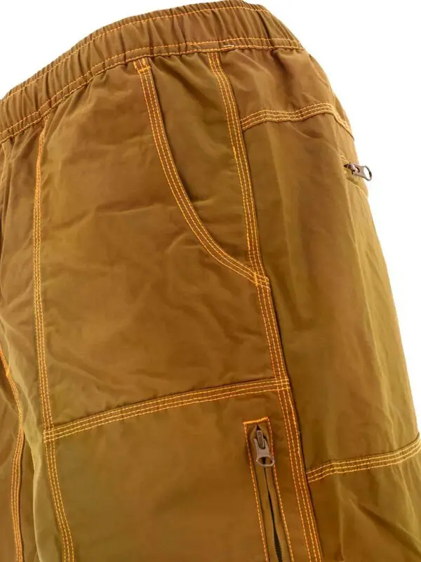 BRAIN DEAD Triple-needle Panel Shorts