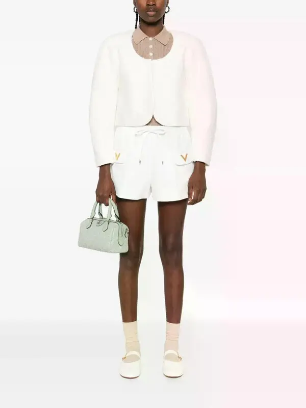 Valentino Garavani Pocket-detail Drawstring Shorts