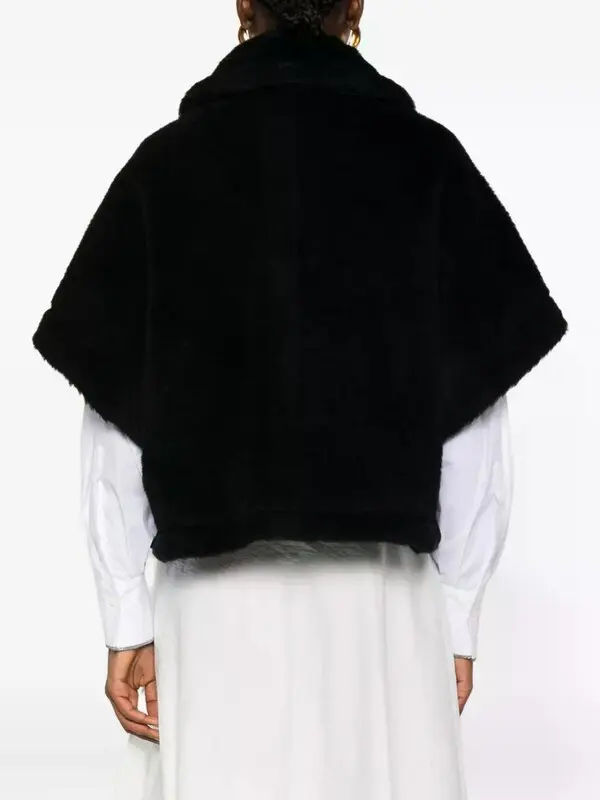 Max Mara Teddy Three-button Cape