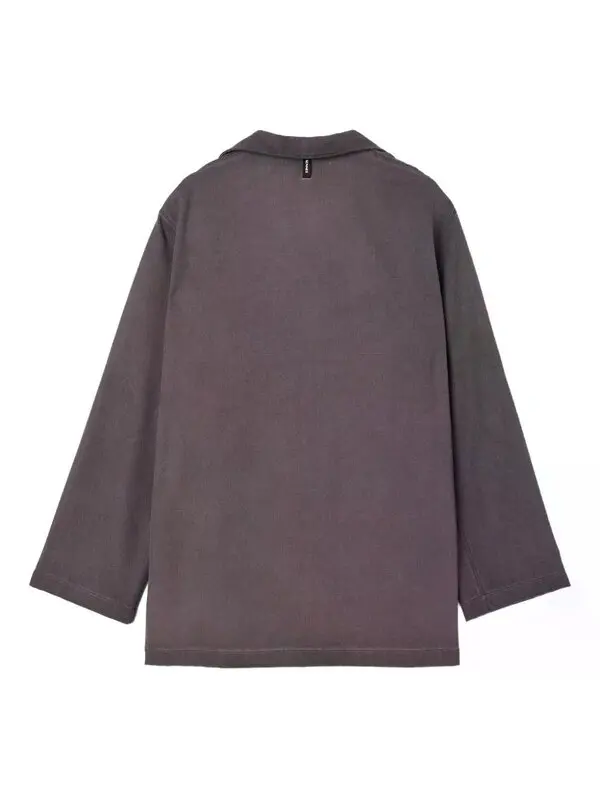 Sunnei Wool Polo Shirt - Brown