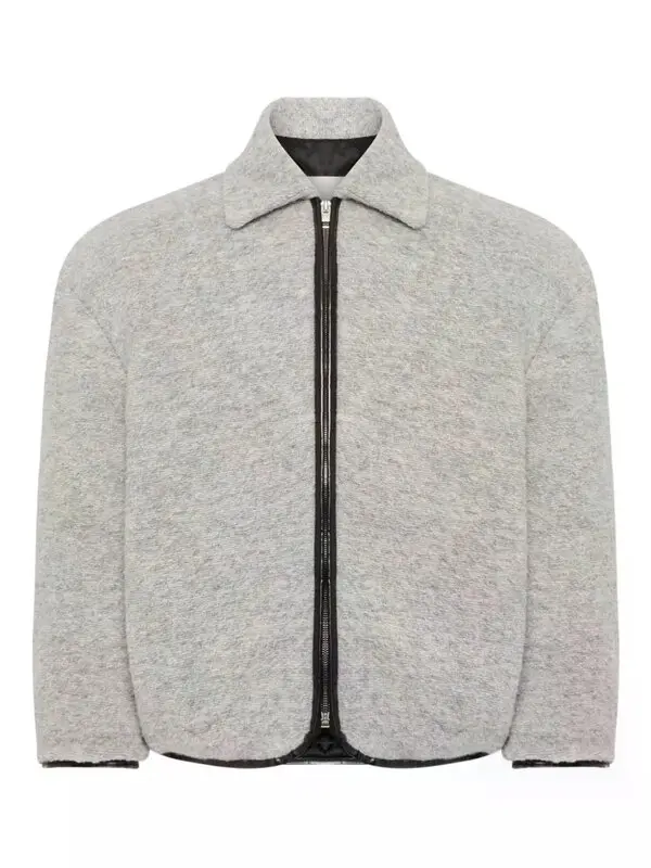 JW Anderson Cotton Collared Jacket - Grey