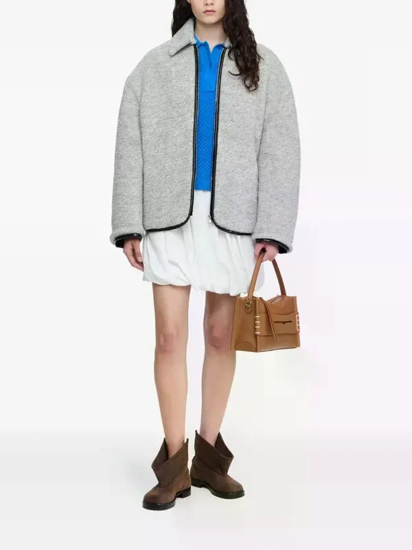JW Anderson Cotton Collared Jacket - Grey