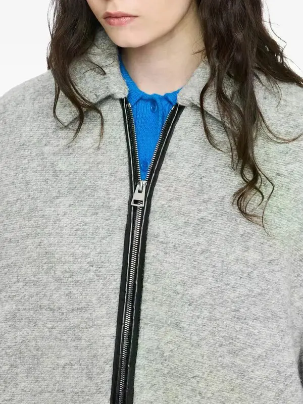 JW Anderson Cotton Collared Jacket - Grey