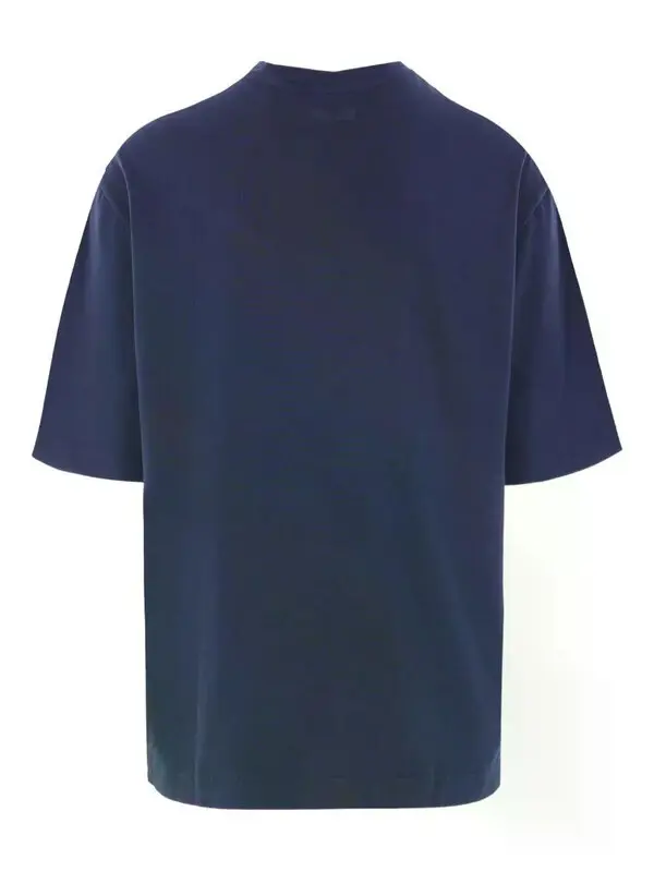 Maison Kitsuné Fox-embroidered Cotton T-shirt