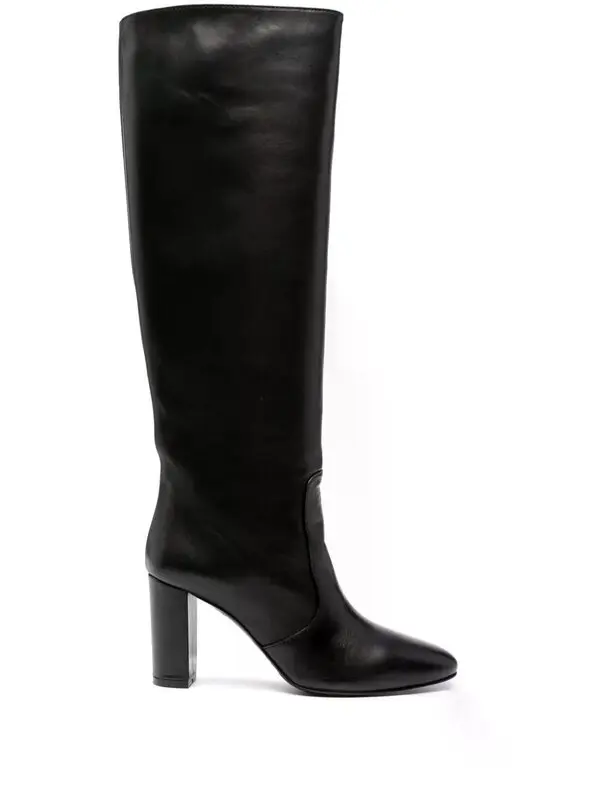 PAUL WARMER Viona 90mm Almond-toe Boots