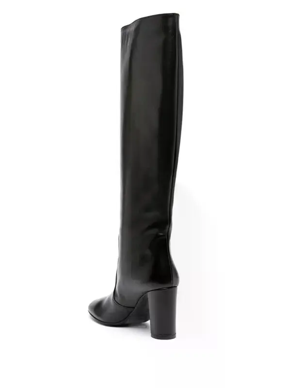 PAUL WARMER Viona 90mm Almond-toe Boots