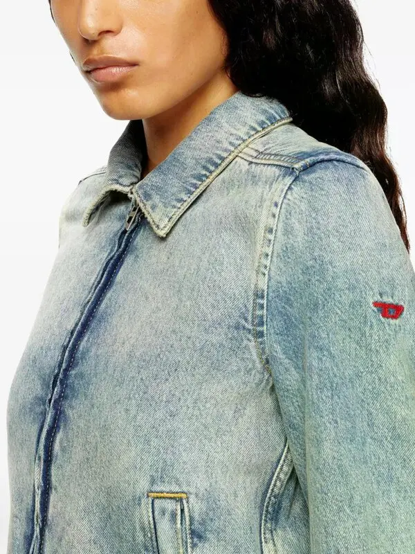 DIESEL® De-corb Denim Zip-up Jacket