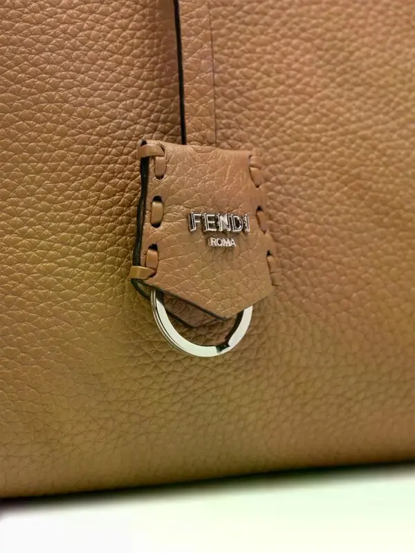 Fendi Medium The Way Selleria Shoulder Bag - Neutrals