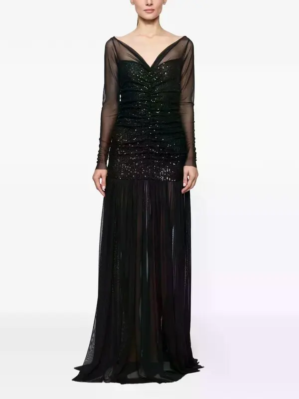 ATU BODY COUTURE Sequin-embellished Maxi Dress