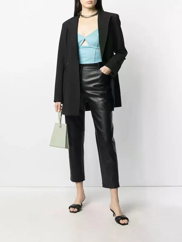 Remain Birger Christensen Cut-out Detailed Bodysuit