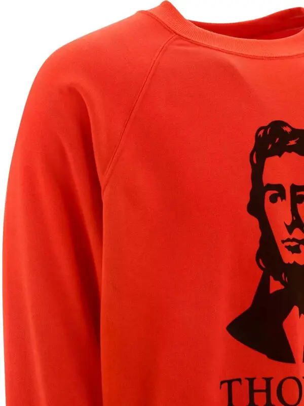 MOUNTAIN RESEARCH Thoreau-print Raglan-sleeves Sweatshirt