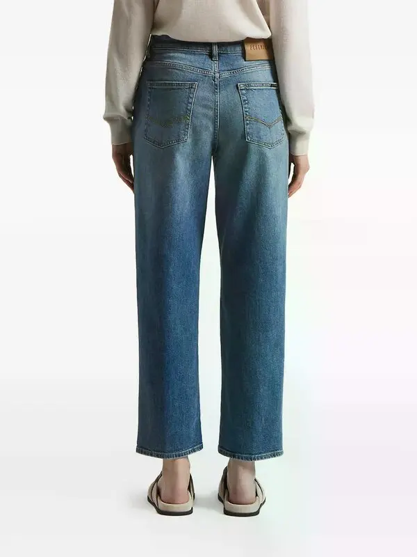 Peserico Logo-patch Five-pocket Jeans
