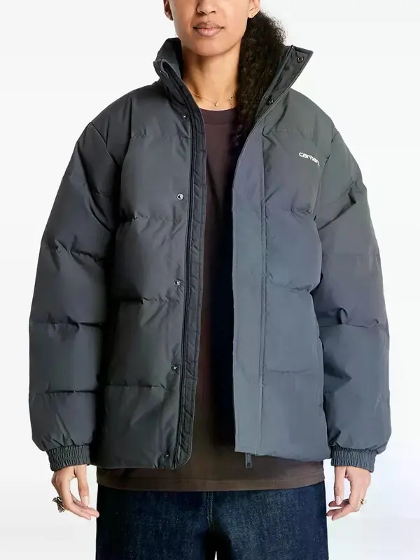 Carhartt Work In Progress Quilted Puffer Jacket - Grey