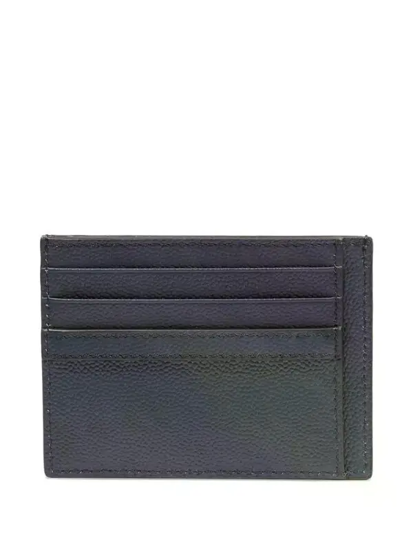LANCEL Leather Card Holder - Blue