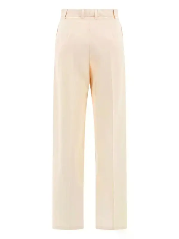 F.IT Plain-front Trousers