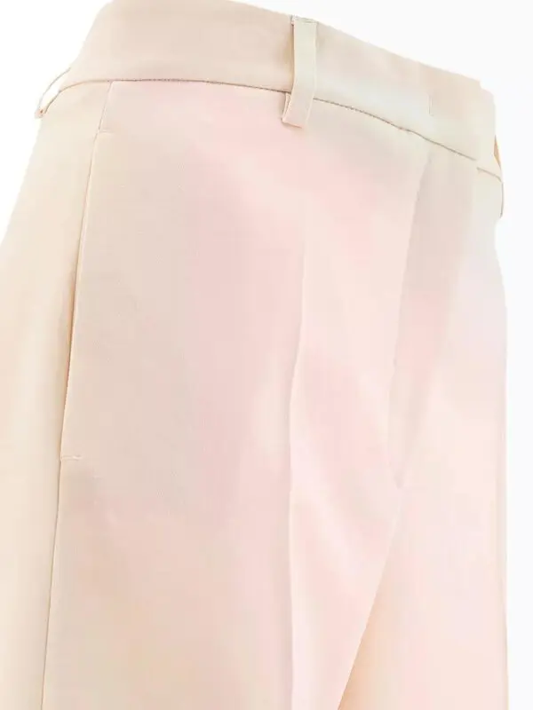 F.IT Plain-front Trousers