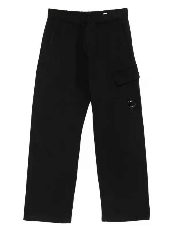 C.P. COMPANY Pocket-detail Track Pants - Black