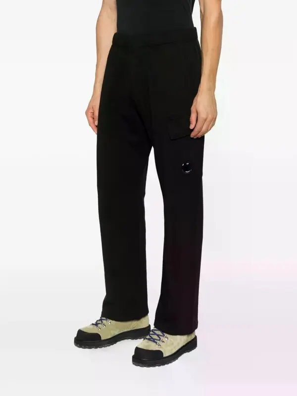 C.P. COMPANY Pocket-detail Track Pants - Black