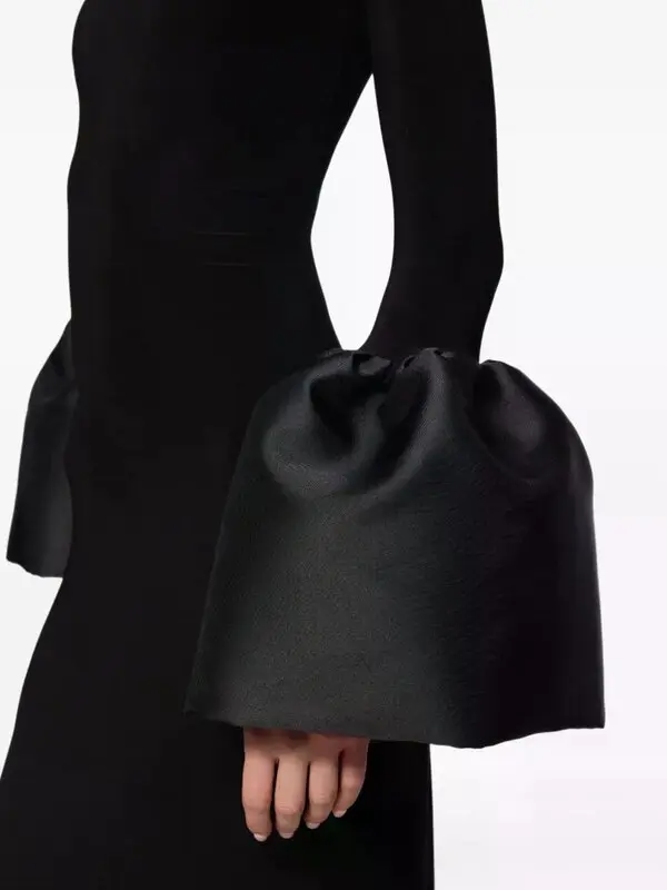 ATU BODY COUTURE Mock Neck Bell Sleeve Midi Dress