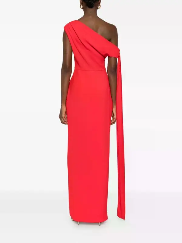 Solace London Irina One-shoulder Maxi Dress