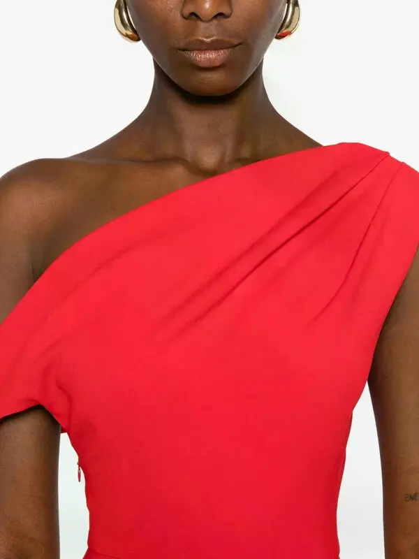 Solace London Irina One-shoulder Maxi Dress