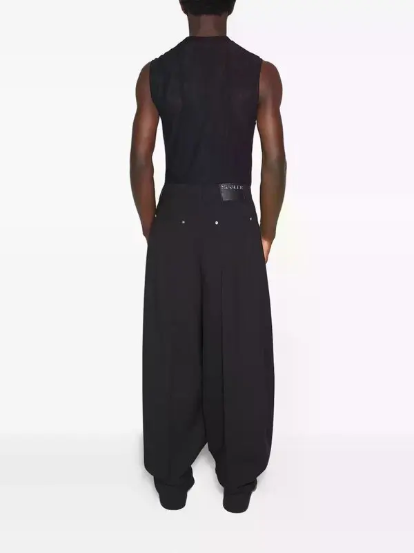 MUGLER Paneled Sleeveless Tank Top