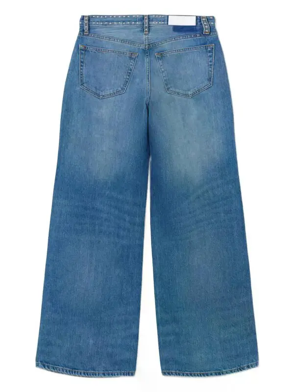 RE/DONE Minerva Stud-embellished Jeans