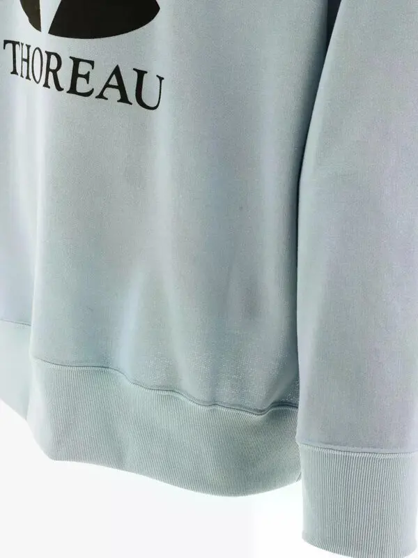 MOUNTAIN RESEARCH Thoreau-print Crew-neck Sweatshirt