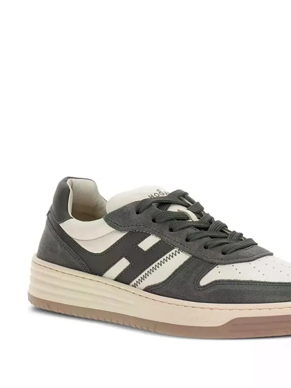 Hogan H630 Panelled Sneakers - Grey