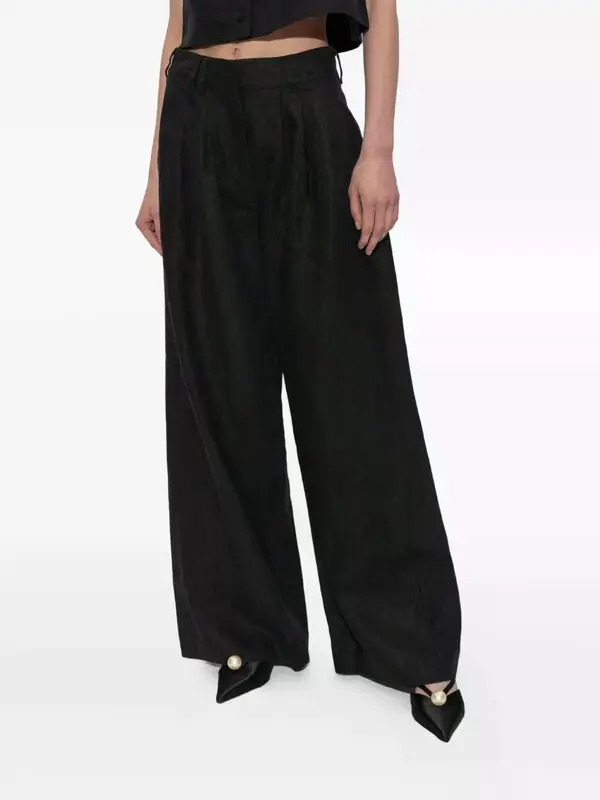 Posse Pleated Palazzo Pants