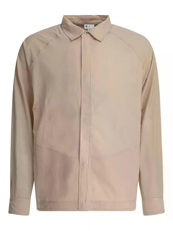 GOLDWIN Button-fastening Raglan-sleeve Shirt