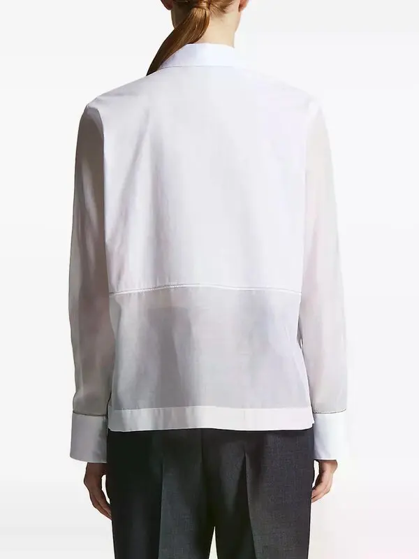 Peserico Sheer Panel Shirt