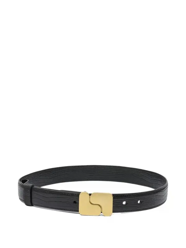 Soeur Ninon Leather Belt - Black