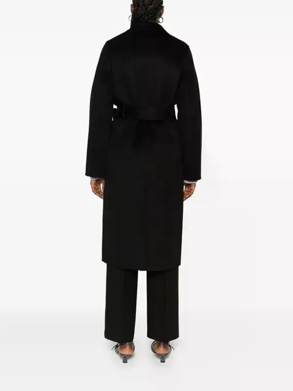 THE DYNAMIS STUDIO Belted Notched Coat
