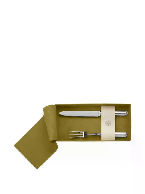 Christofle Plated Carving Set - Silver