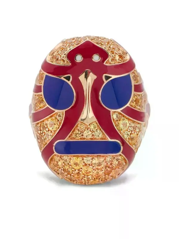 FRANCESCA VILLA 18k Rose Gold Octopus Ring